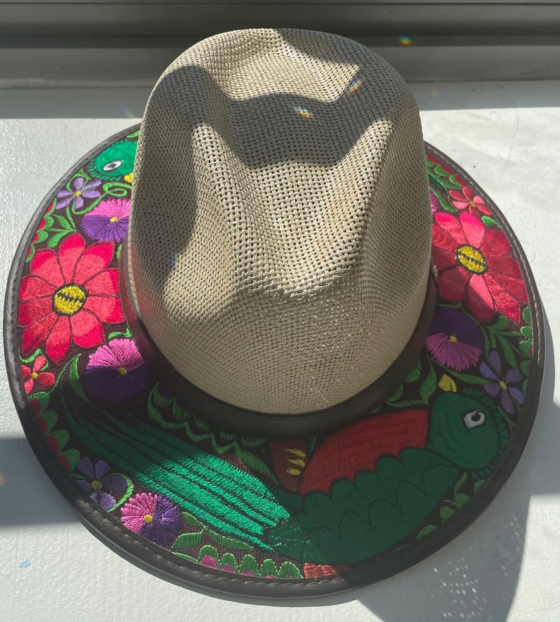 Guatemalan Embroidered Hat women's - Etsy