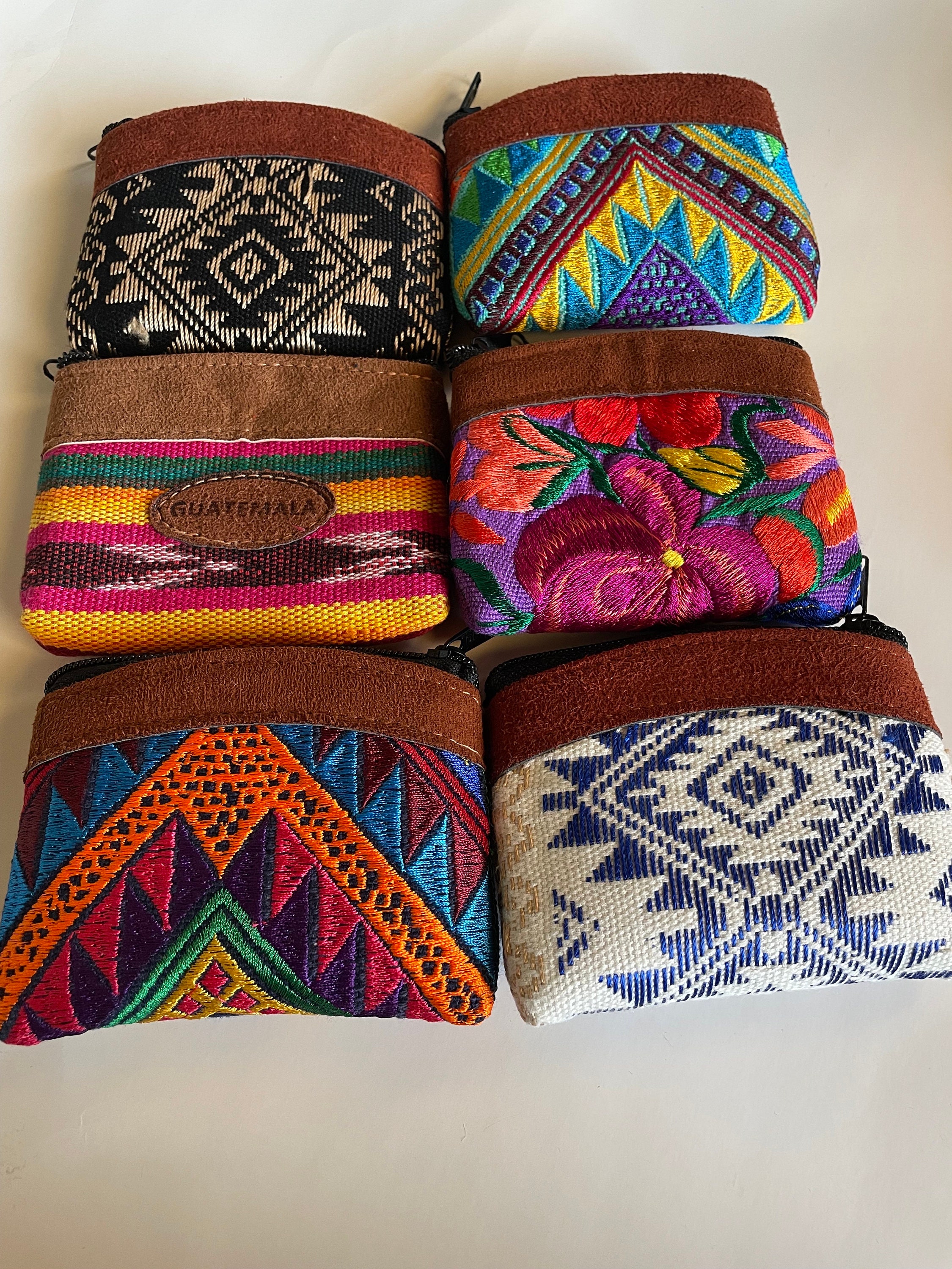 Handmade Guatemalan Coin Purse - Etsy