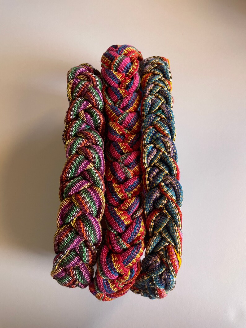 Reversible Braided Stretch Headbands - Etsy