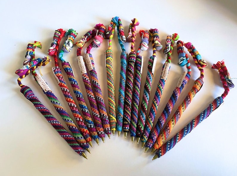 Hand Wrapped Guatemalan Pen - Etsy