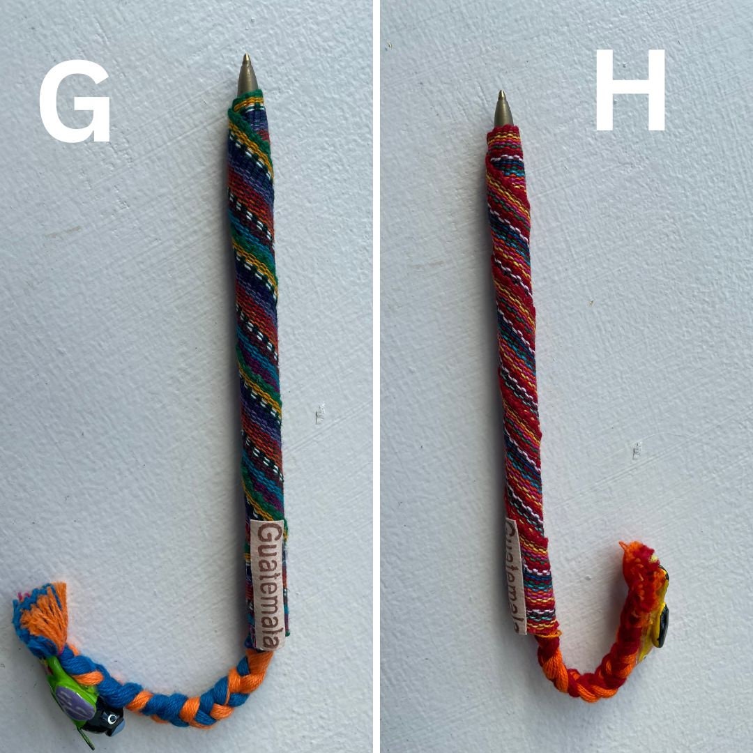 Hand Wrapped Guatemalan Pen - Etsy