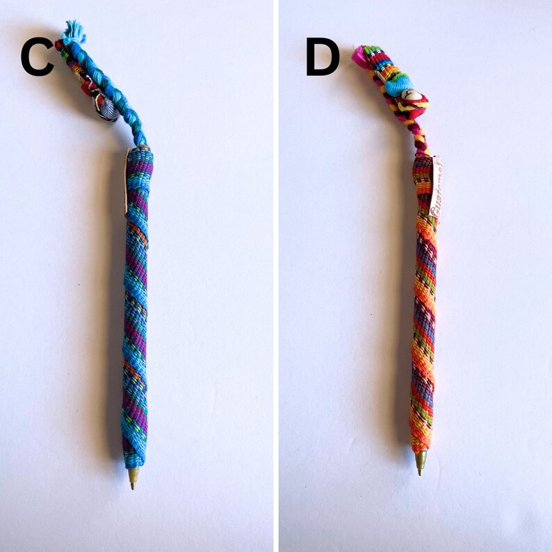 Hand Wrapped Guatemalan Pen - Etsy