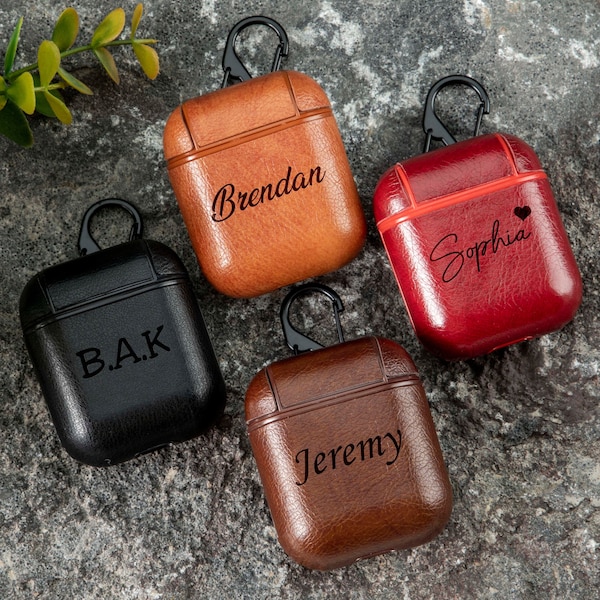 Leather AirPod Case - Etsy