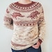 Stego Sweater (adult) Pattern, Knit Dinosaur Unisex Sweater, Digital ...