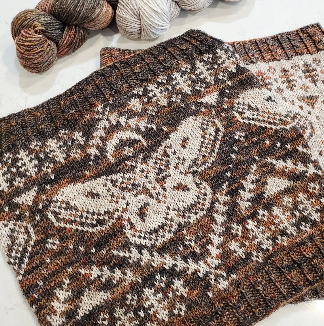 Cecropia Cowl Pattern, Silk Moth Cowl, Knitting Pattern, Digital PDF ...