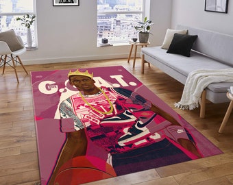 Michael Jordan Rug - Etsy