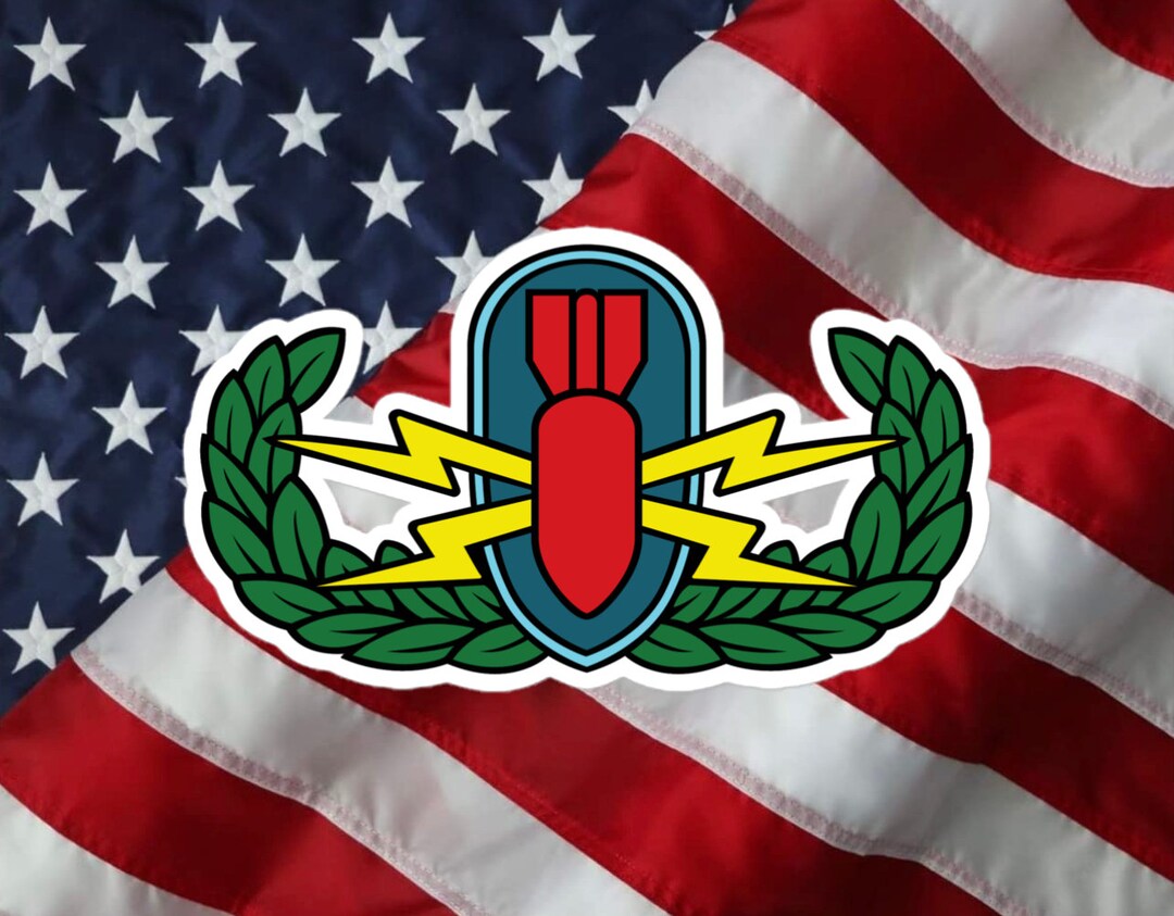 Bubble-free Vinyl Sticker | Basic EOD | Bomb Squad | EOD - Etsy