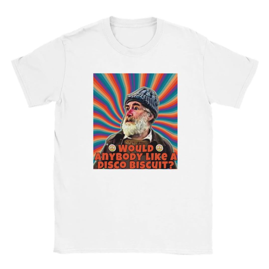 Farmer Jim Brassic Disco Biscuit T-shirt - Etsy