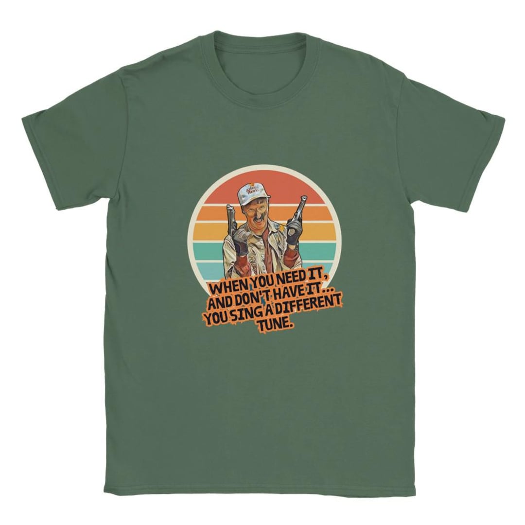Classic Burt Gummer Tremors Movie Quote Gift T-shirt - Etsy