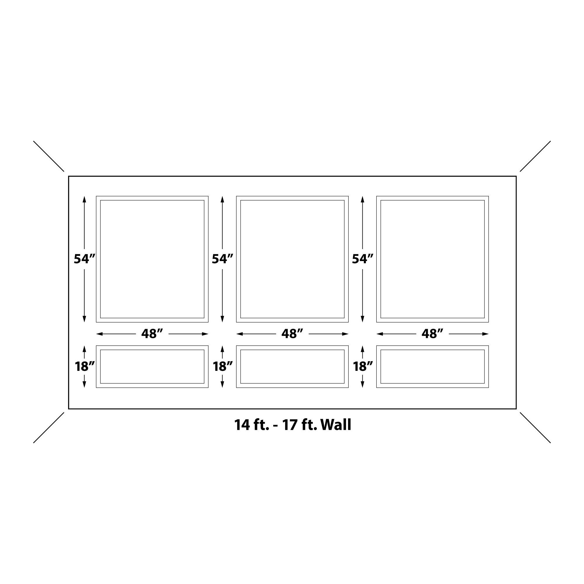 White Wainscoting Kit: Pre-made Peel and Stick Wall Panels (8-17ft ...
