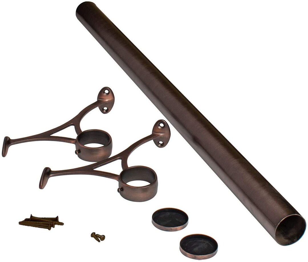 Outwater Bar Foot Rail Kit Complete Undercounter Mount Hardware and ...