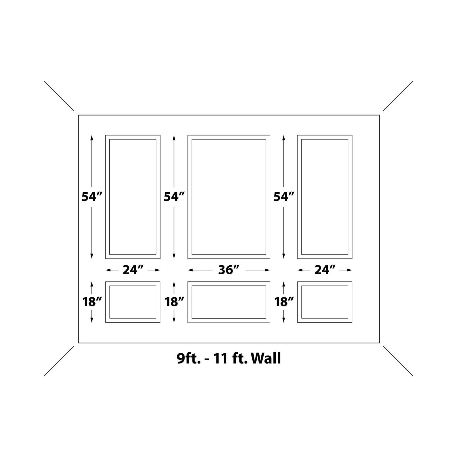 White Wainscoting Kit: Pre-made Peel and Stick Wall Panels (8-17ft ...