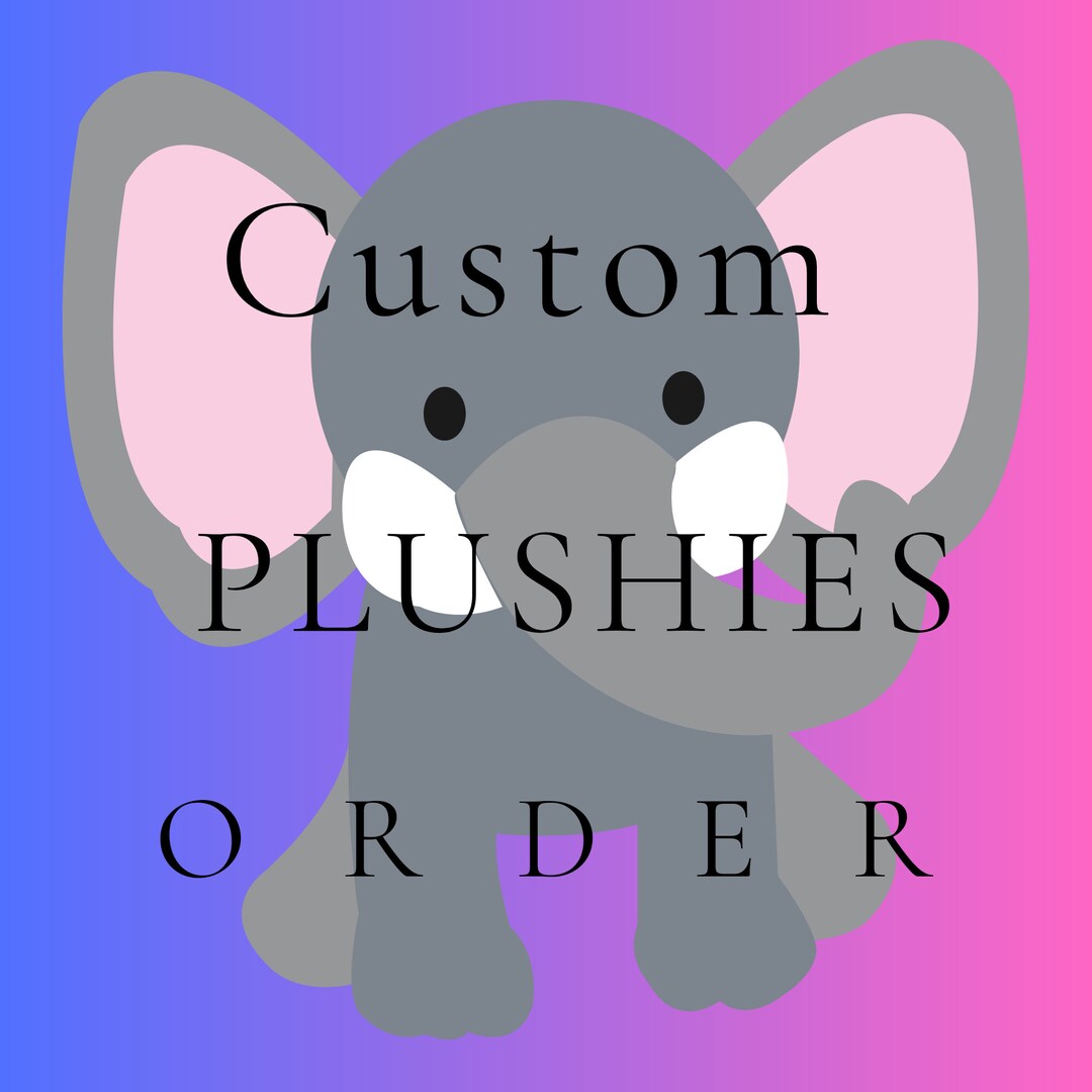 Create Your Own Crochet Plushie: Custom Made With Love - Etsy