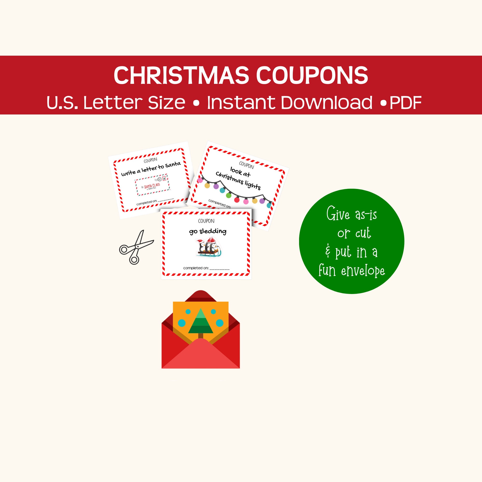 Printable Christmas Coupons, Multiple Printing Options and Coupon ...