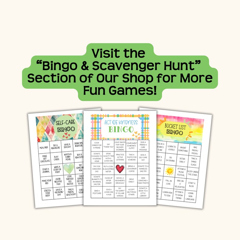 Printable Acts of Kindness Bingo Game, 4 Bingo Cards, Good Deeds, Pay ...
