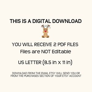 Printable Christmas Movie Scavenger Hunt Game, Play Alone or With ...