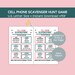 Cell Phone Scavenger Hunt, What's on Your Phone, Photo Scavenger Game ...