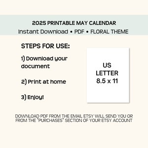 Printable May 2005 Calendar Page, Lily of the Valley, Forget Me Not ...