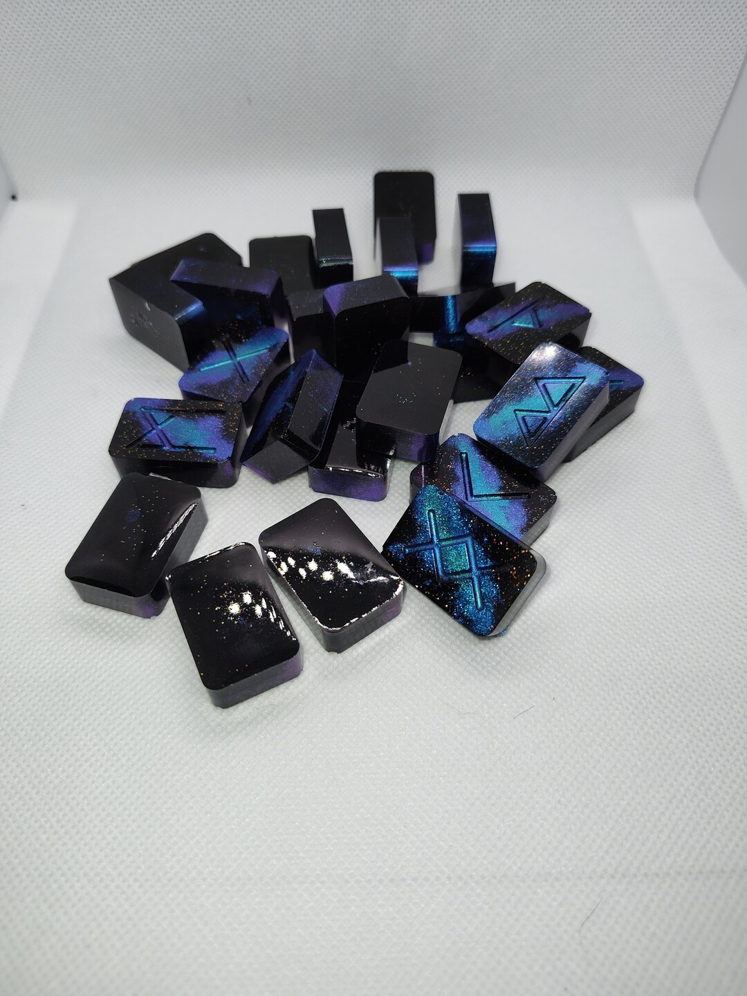 Galaxy Elder Futhark Runes - Etsy