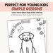 Dog Coloring Pages, Kids Activities, Coloring Pages for Young Kids ...