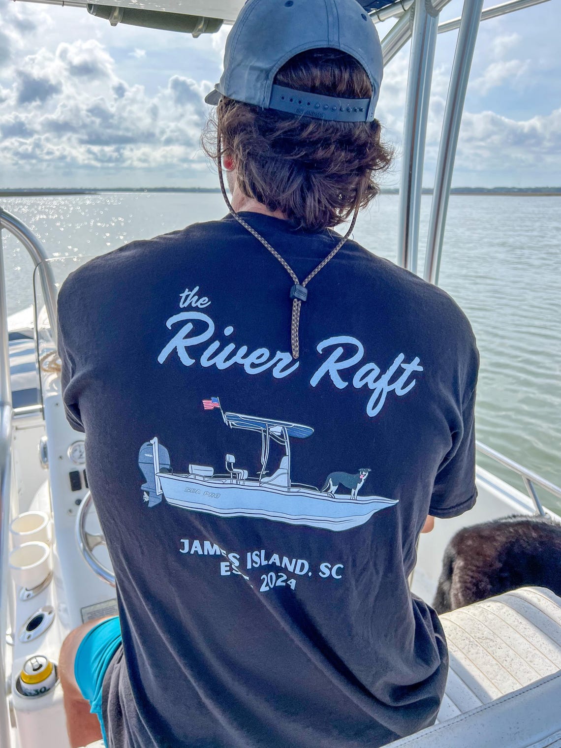Custom Boat Pocket T-shirt (boat Artwork Purchase Seperately) Pocket ...