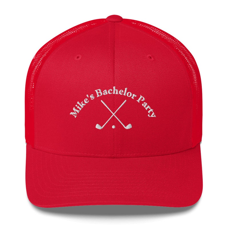 Customizable Bachelor Party Golf Hat, Boys Golf Trip, Bachelor Weekend ...