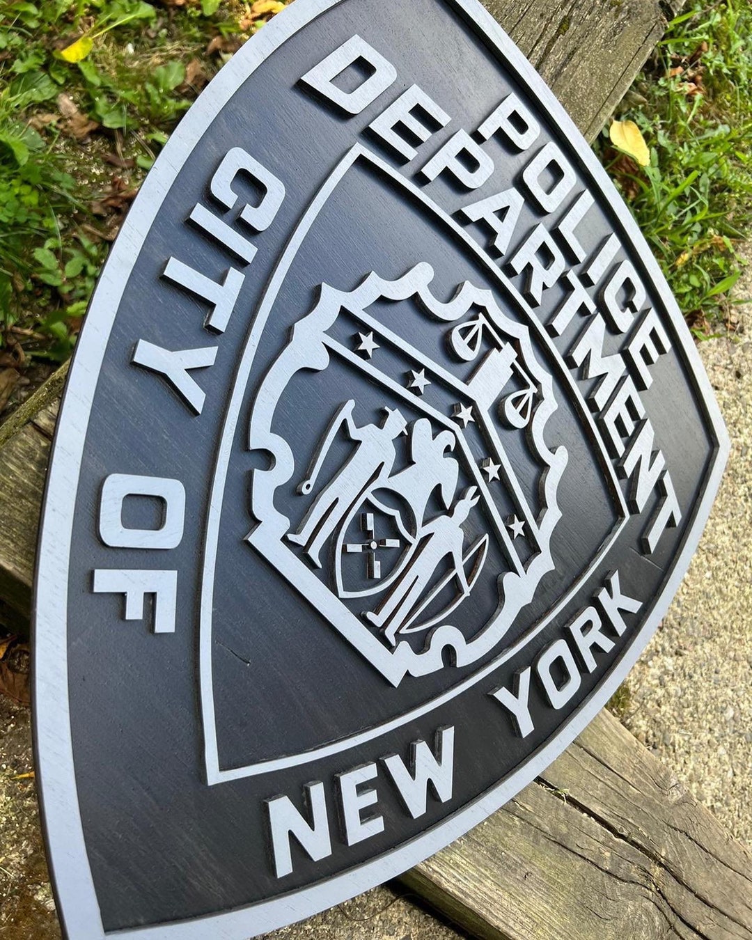 Police Department Wood Sign. - Etsy