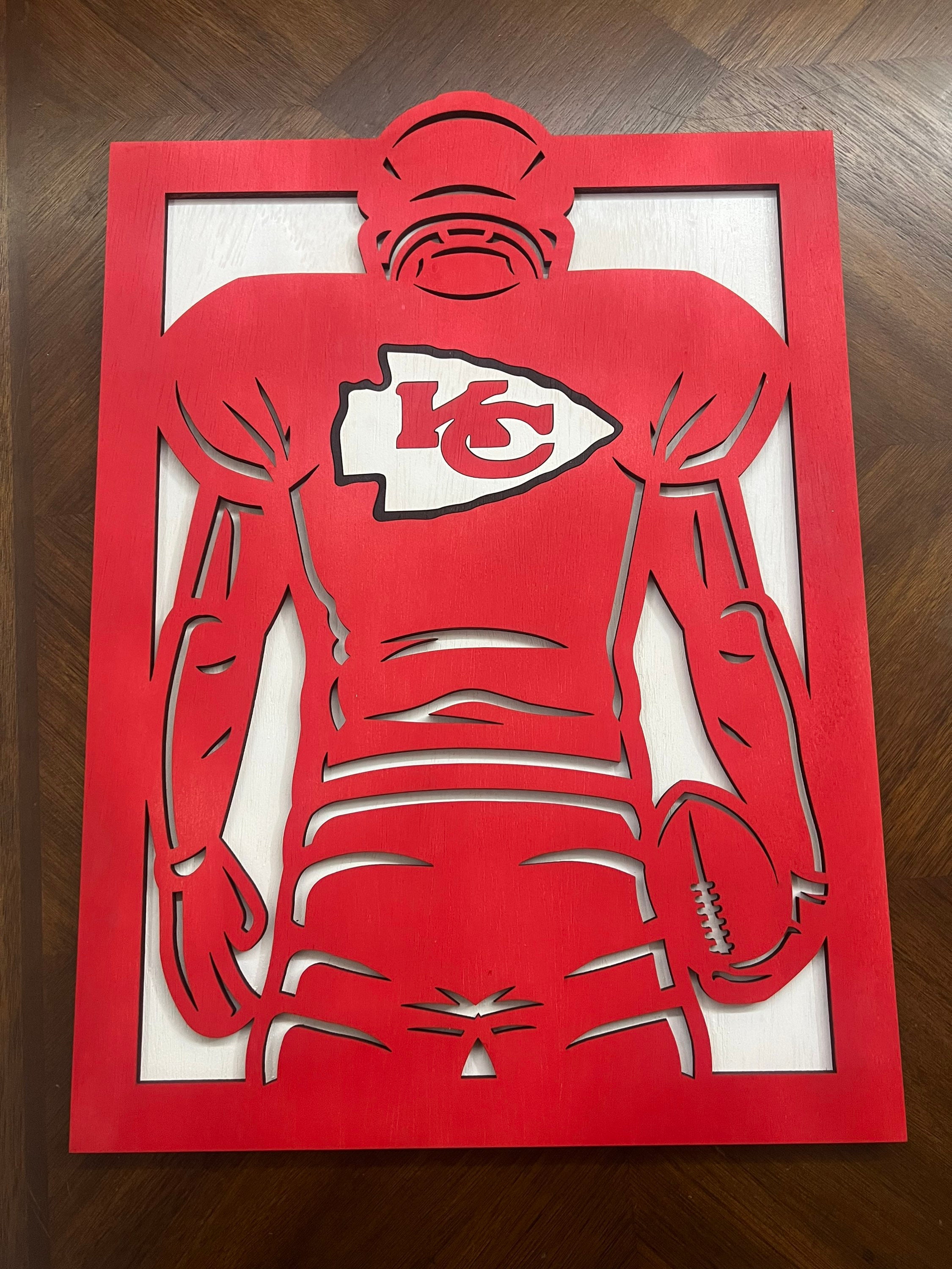 Kansas City Chiefs Wall Decor - Etsy