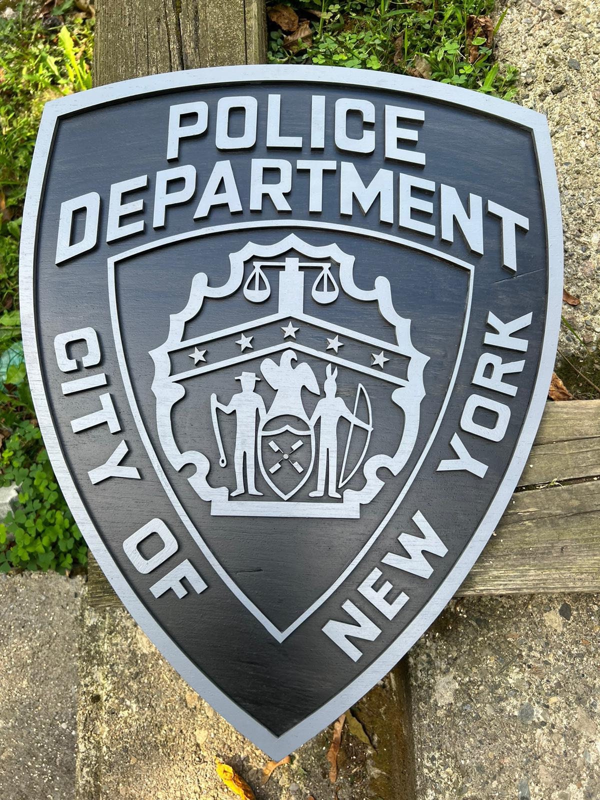 Police Department Wood Sign. - Etsy