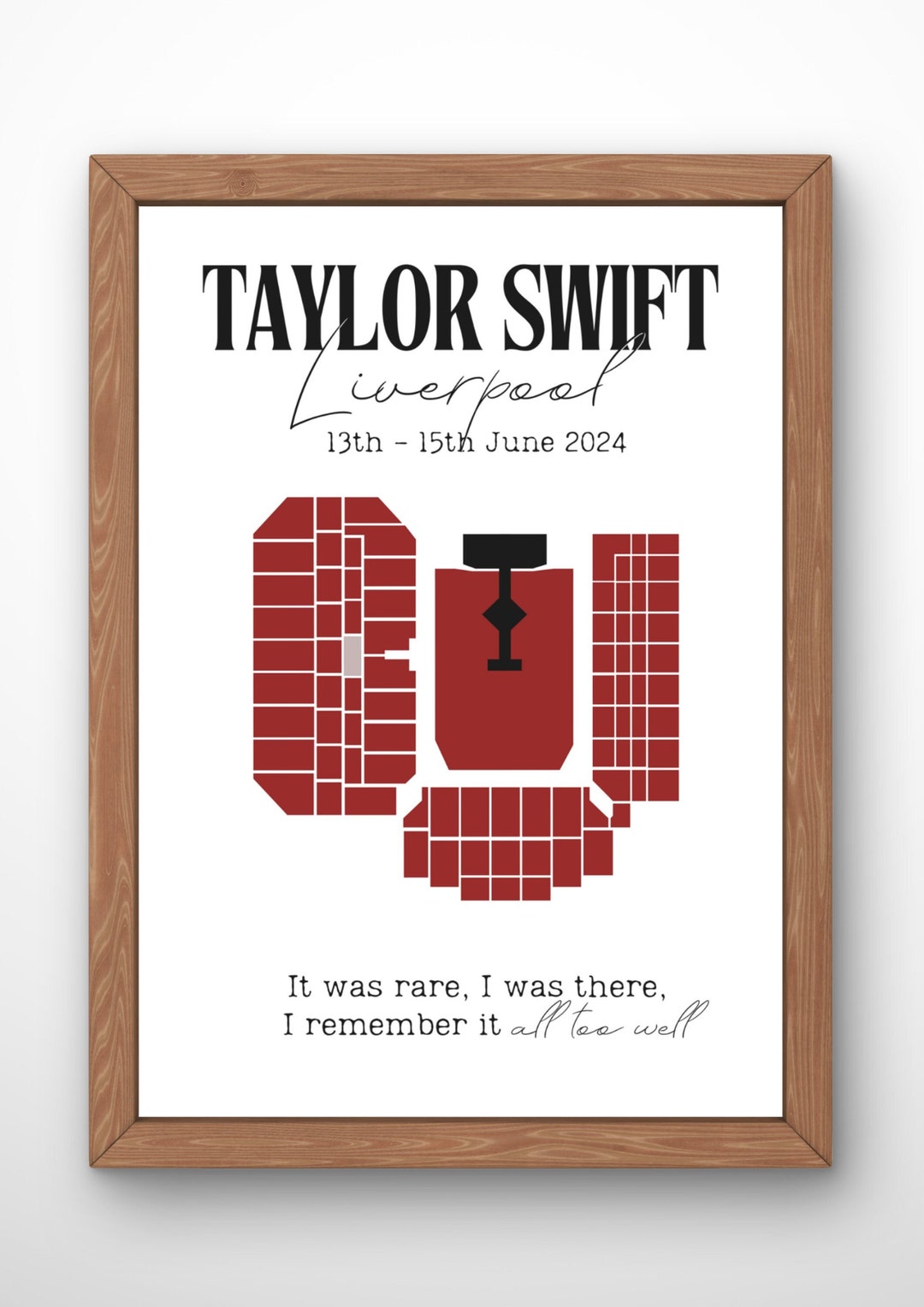 TAYLOR SWIFT the Eras Tour Liverpool Concert Poster Digital Download - Etsy