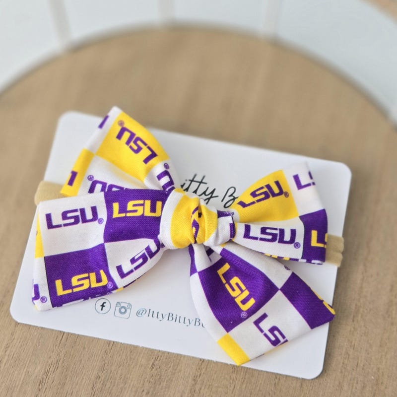 Lsu Headband - Etsy