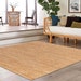 8x10 Jute Rug 9x12 Jute Rug Braided Rug for Farmhouse, Living Room, Indoor Outdoor Rug Patio Rug ...