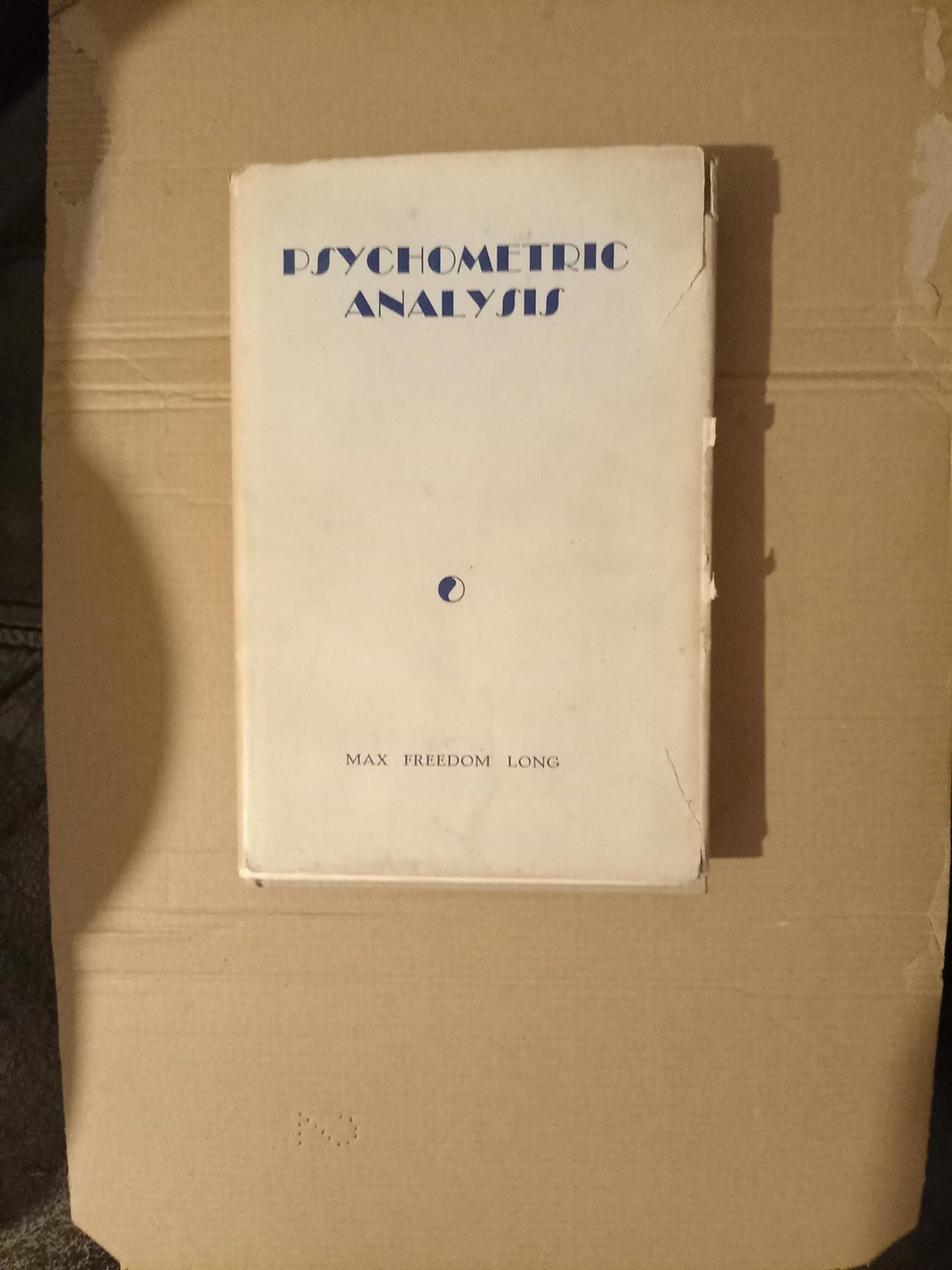 PSYCHOMETRIC ANALYSIS by Max Freedom Long - Etsy