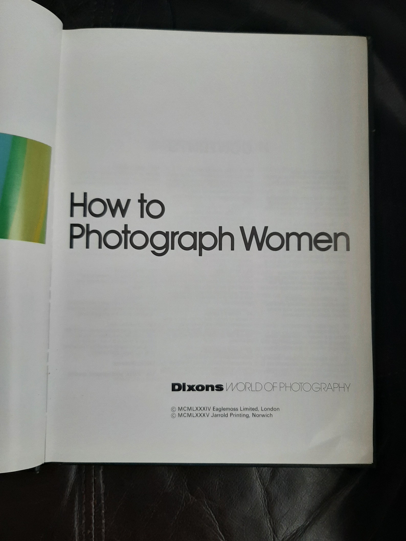 How to Photograph Women (dixons World of Photography) - Etsy