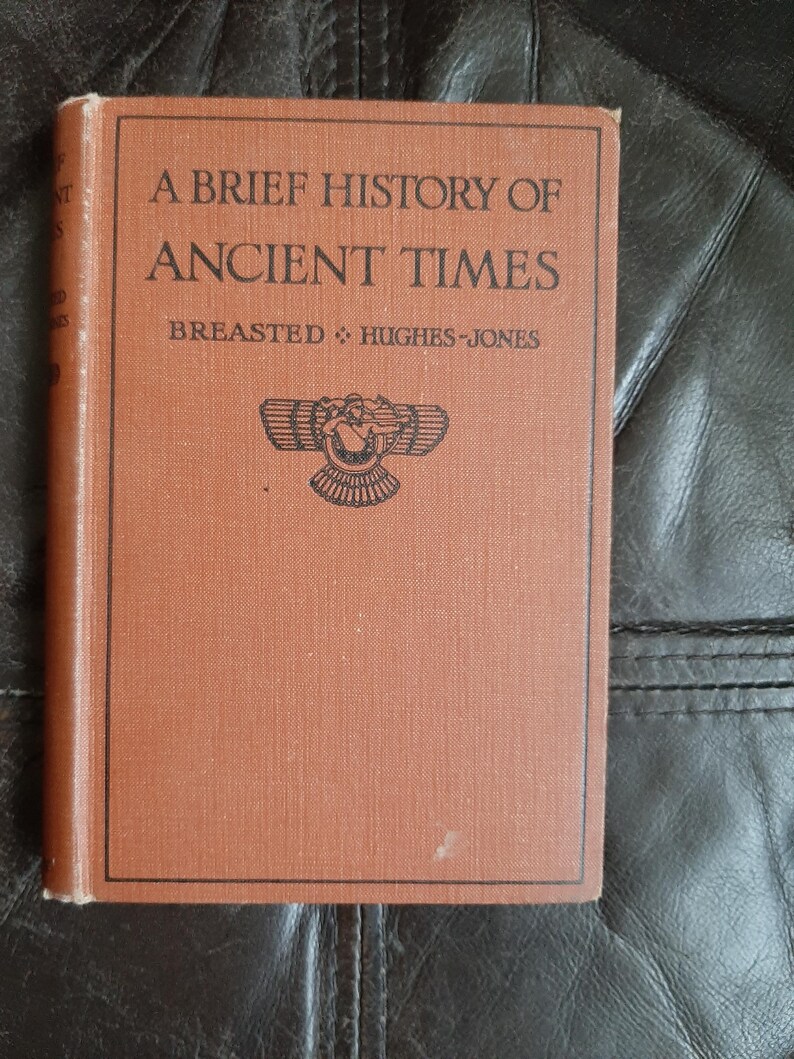 A Brief History of Ancient Times by James Henry Breasted - Etsy