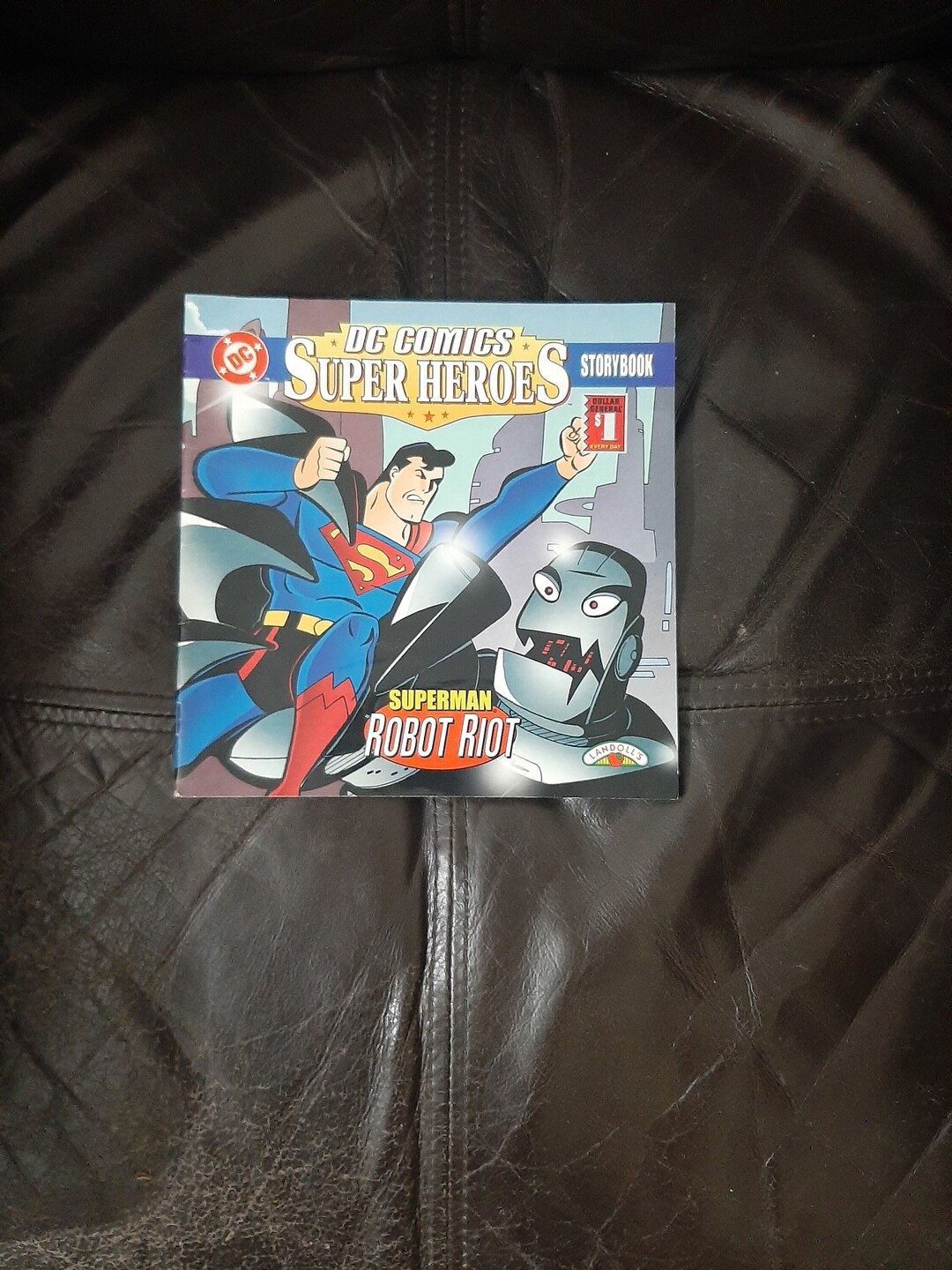 DC Comics Super Heroes Superman Robot Riot by Louise Simonson - Etsy