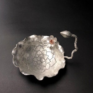 CHAYIN Handmade Tin Leaf Tea Filter Strainer Tea Infuser Chinese Tea ...