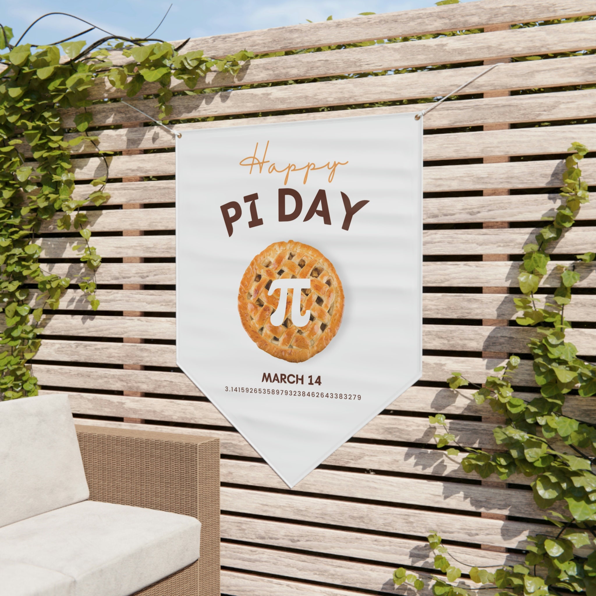 Happy Pi Day Welcome Sign, Vinyl Pi Day Banner, Math Decorations, Pi ...