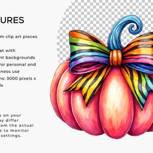 90s Pumpkins Clipart Set, Fall Clipart, Autumn Harvest, Fall Season ...