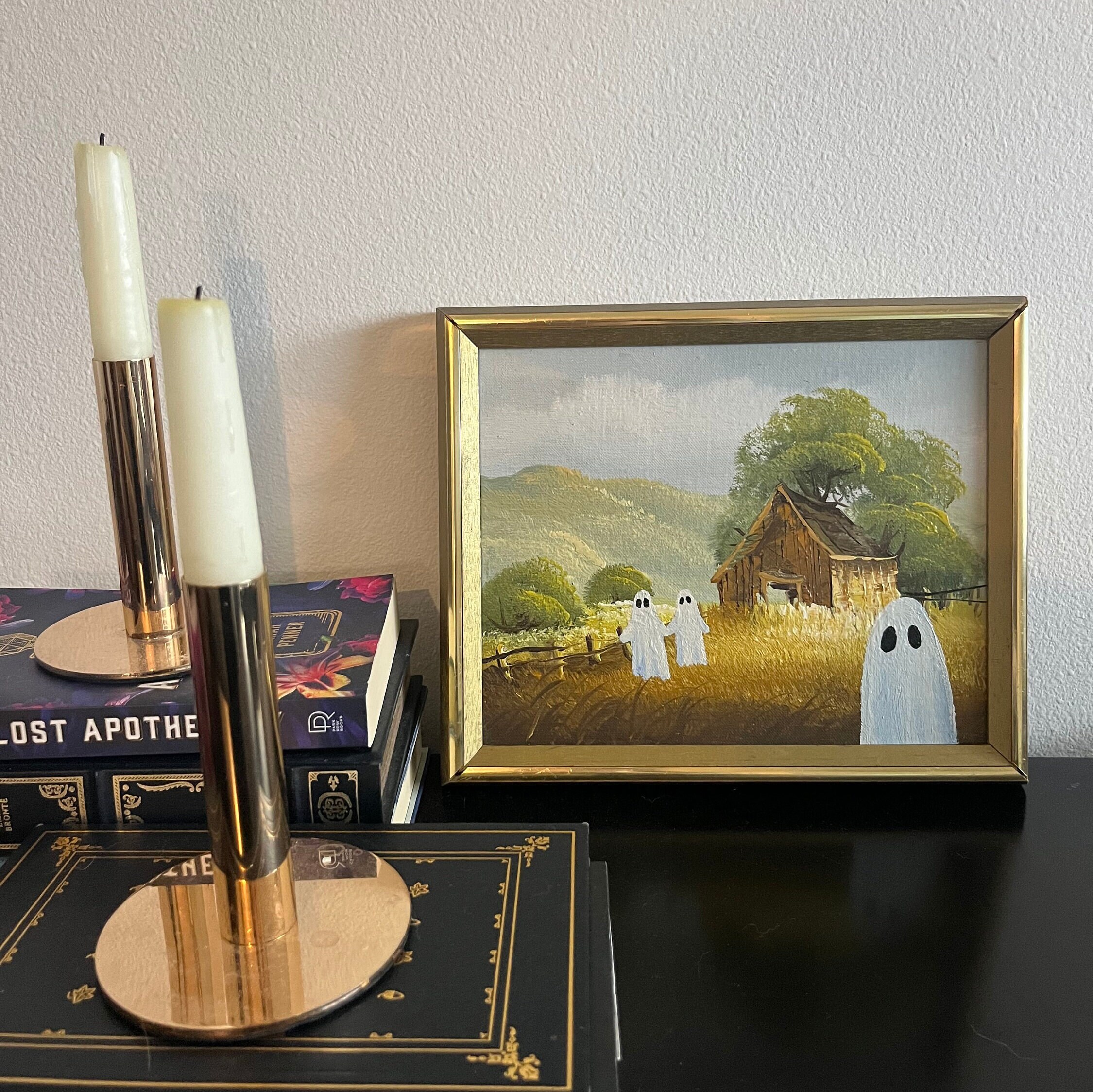 Thrift Store Ghost Painting - Etsy
