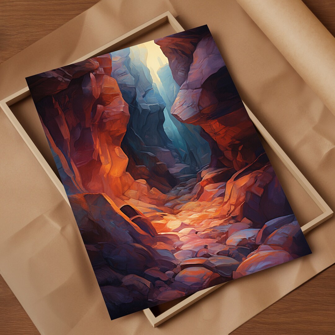 Texas Sonora Caverns Art Print Mystical Imaginative Nature-inspired ...