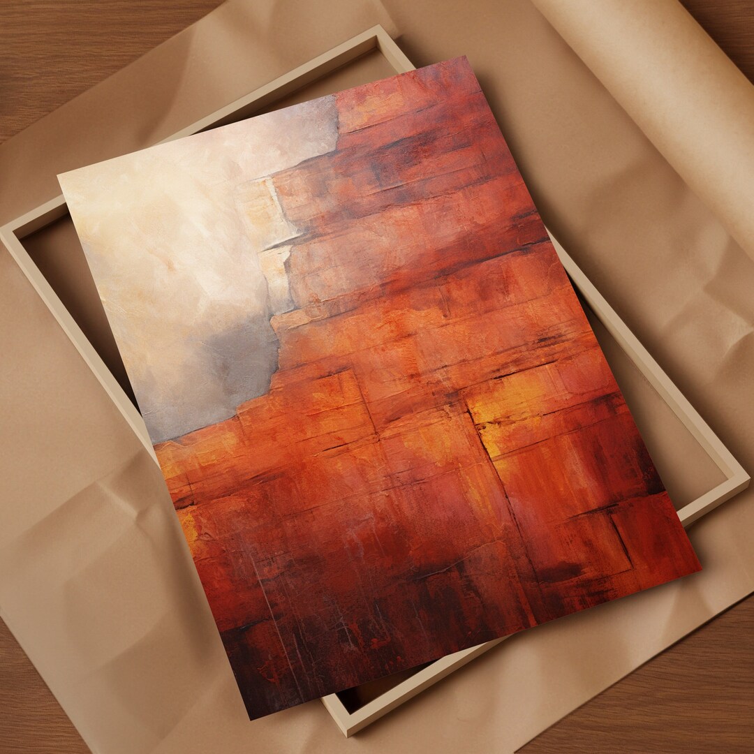 Sedona Red Rock Abstract Immerse in Mystical Beauty of Arizona Red ...