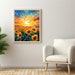 Sunflower State Sunset Kansas Prairie Chic Wall Art Print Experience ...