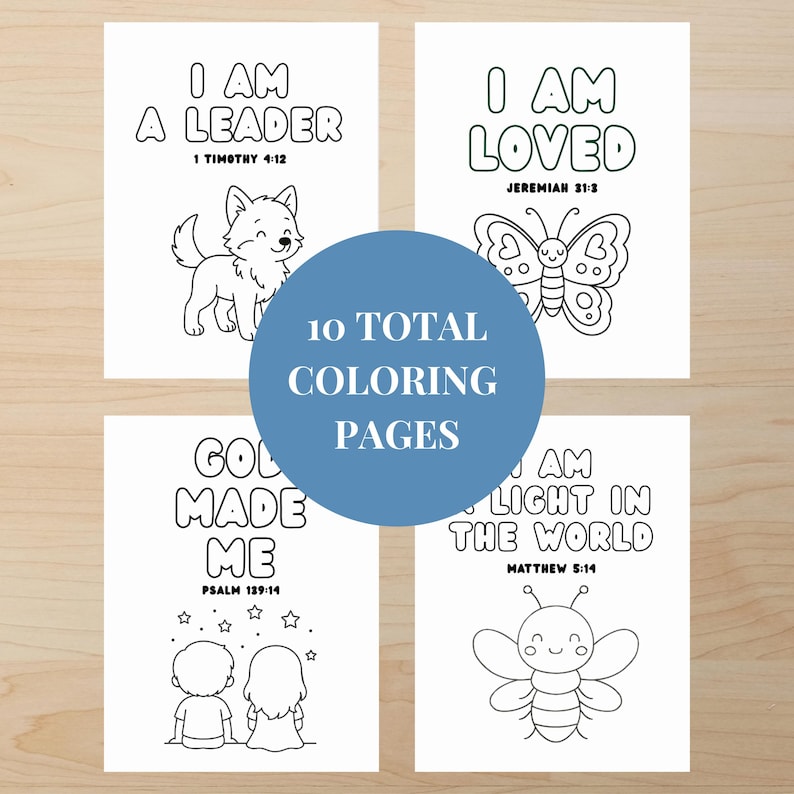 Christian Coloring Pages for Kids | Bible Activities & Faith Based ...