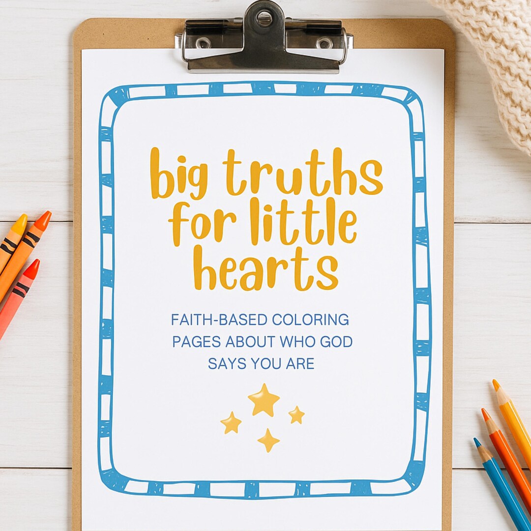 Christian Coloring Pages for Kids | Bible Activities & Faith Based ...