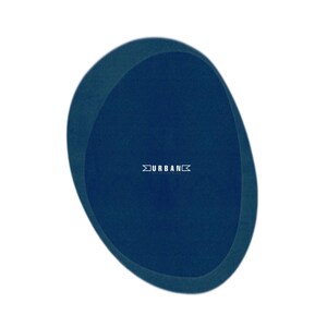 Ivory Handmade Irregular Kidney Shape Unique Woolen Designer Tufted ...