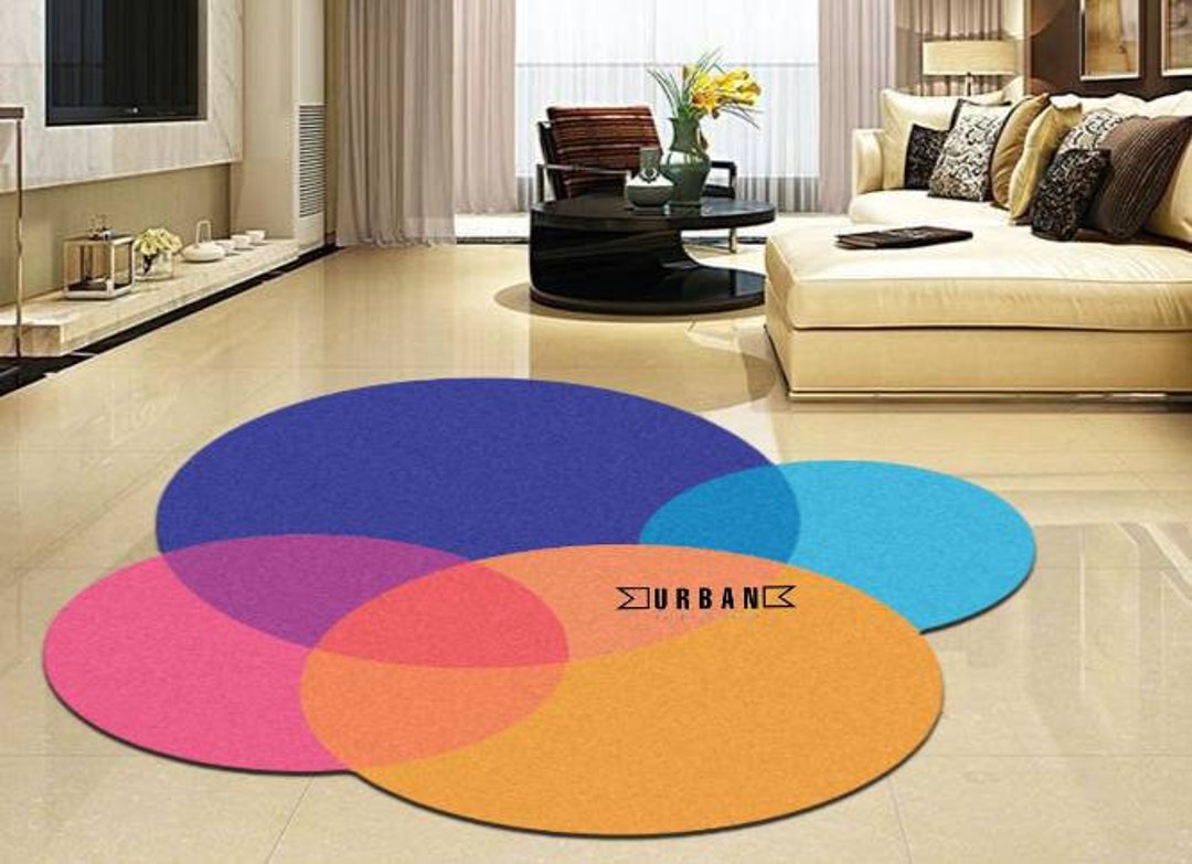 Ultra Modern Colorful Vibrant Abstract Irregular Odd Shape Unique ...