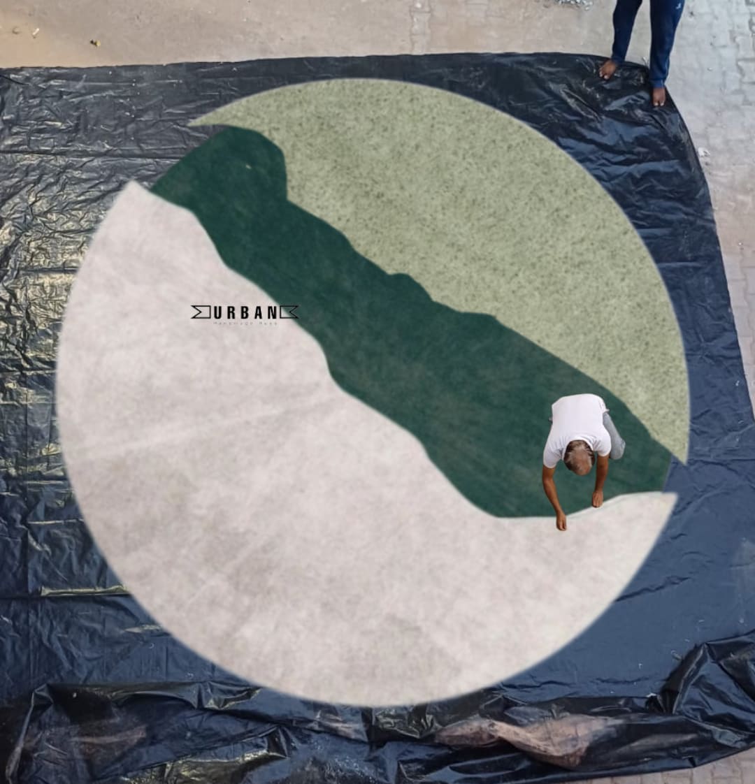 Minimalist Premium Modern Abstract Irregular Round Shape Handmade ...