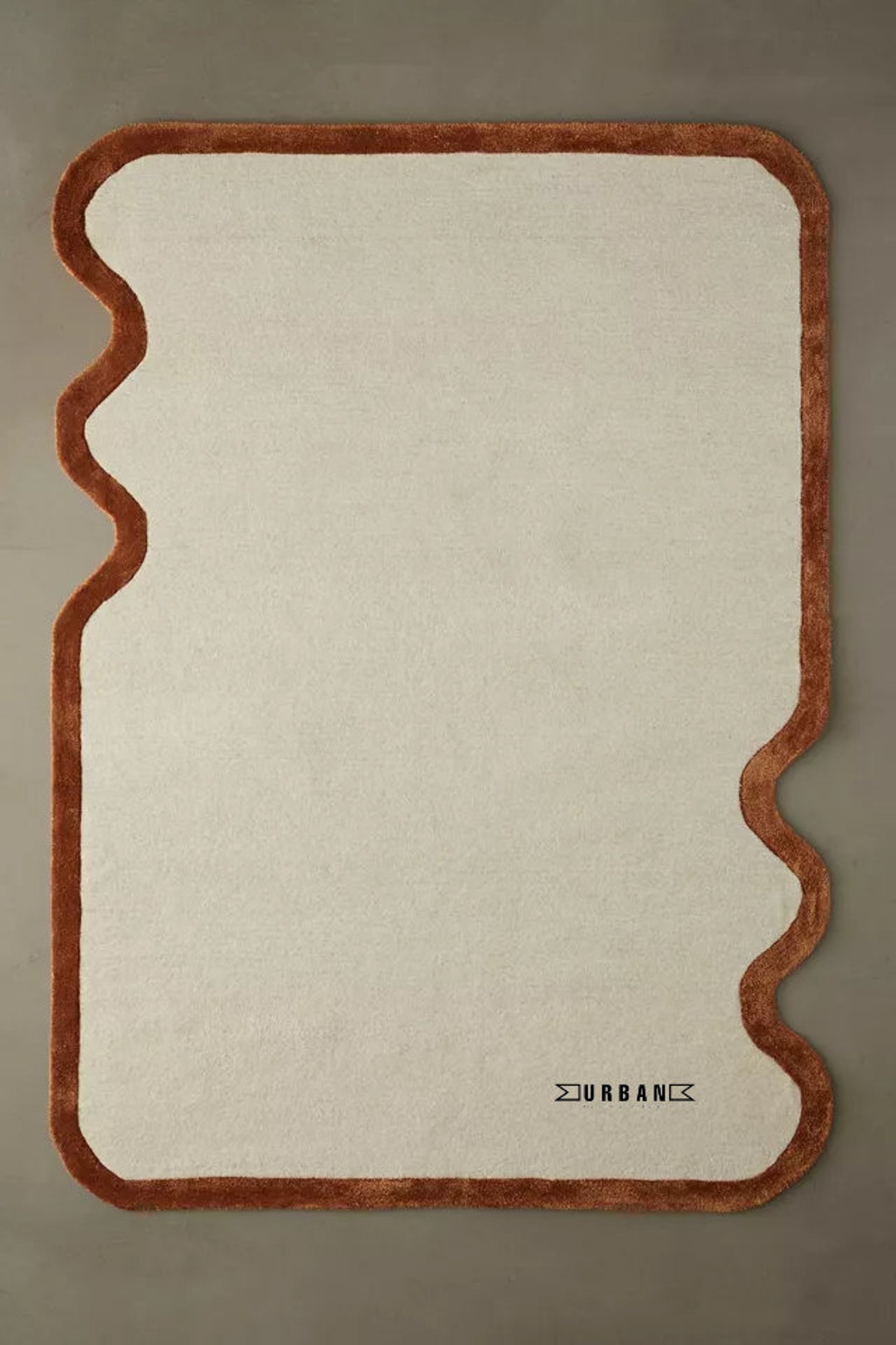 Minimalist Modern Abstract Irregular Odd Shape Unique Handmade ...