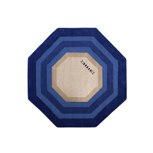 Octagon Area Rug 7x7 - Etsy